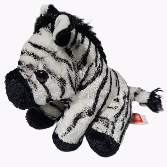 Wild Republic | Toys | Wild Republic Zebra 5 Inch Mini Plush Black ...